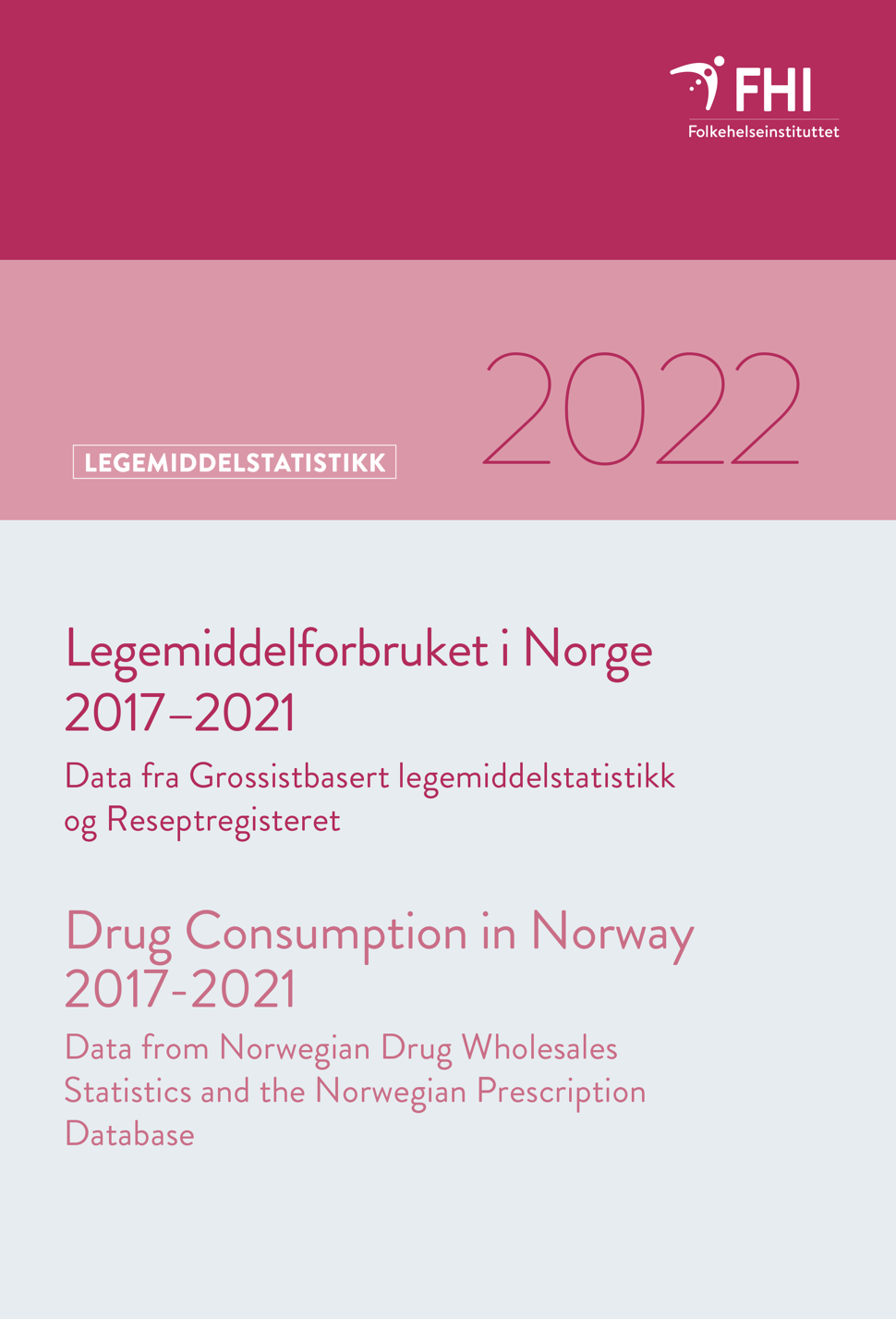 Drug Consumption in Norway 2017–2021, data from Wholesale statistics ...