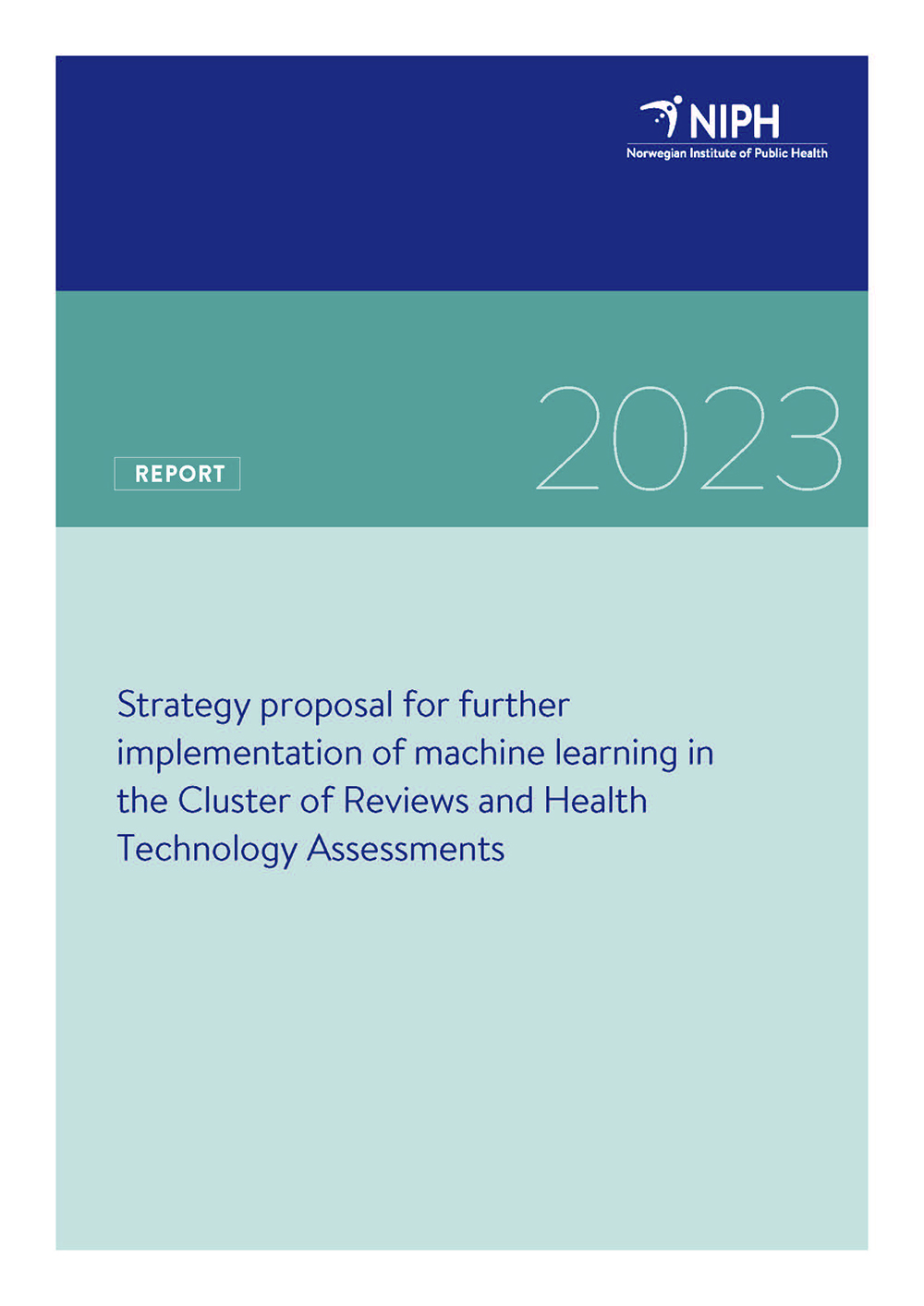 Strategy proposal for further implementation of machine learning in the ...