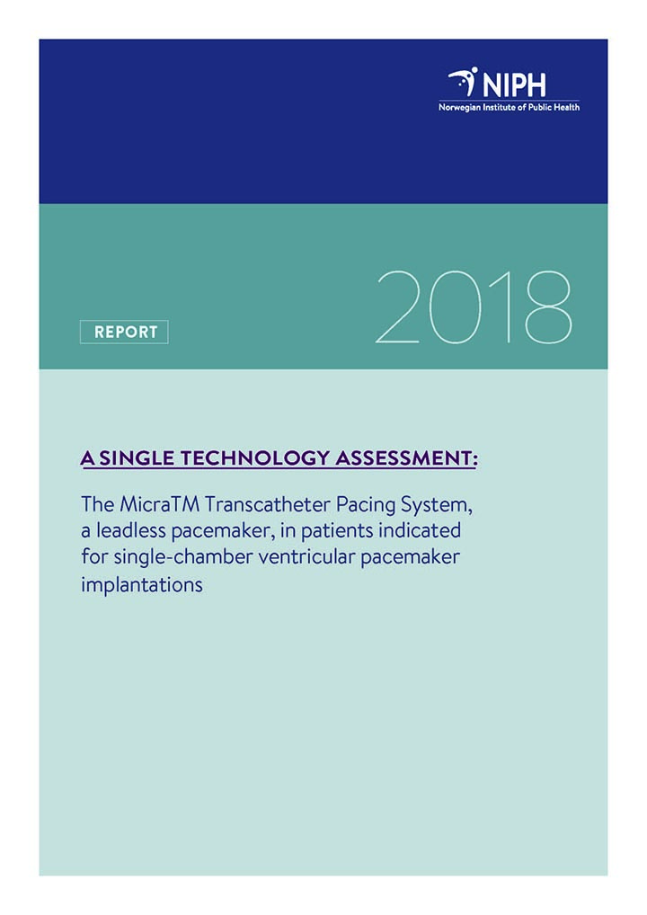 The MicraTM Transcatheter Pacing System, a leadless pacemaker, in ...