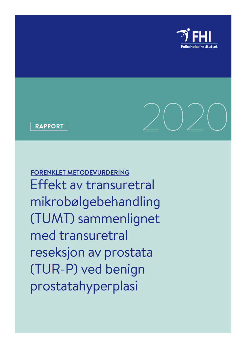 Effekt av transuretral mikrobølgebehandling (TUMT) sammenlignet med ...