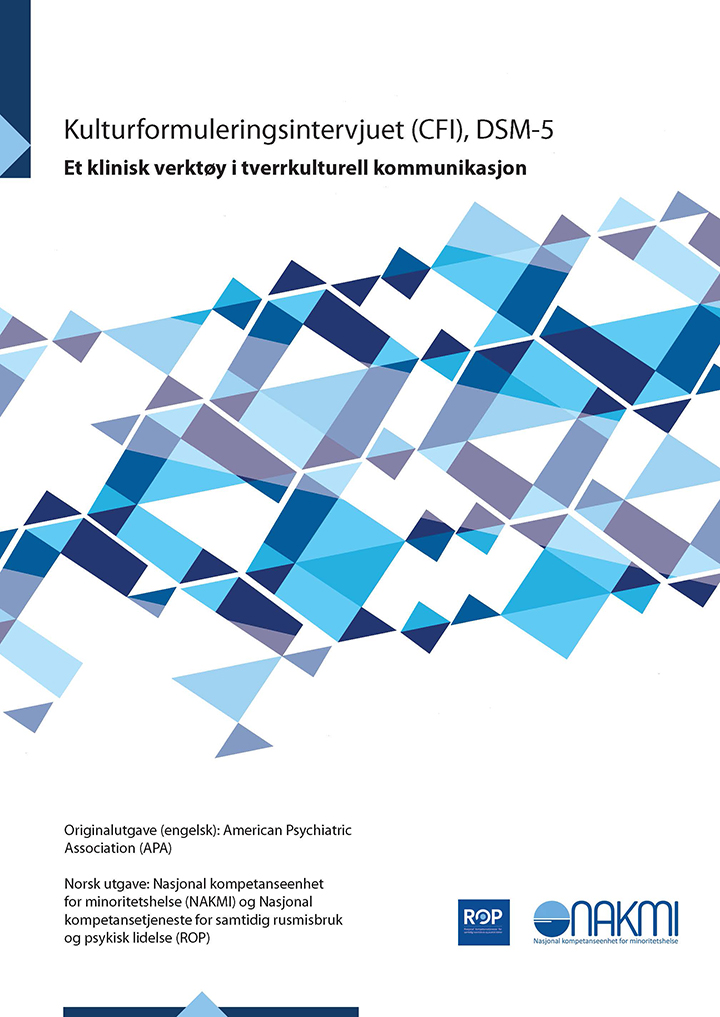 Kulturformuleringsintervjuet (CFI), DSM-5 - FHI