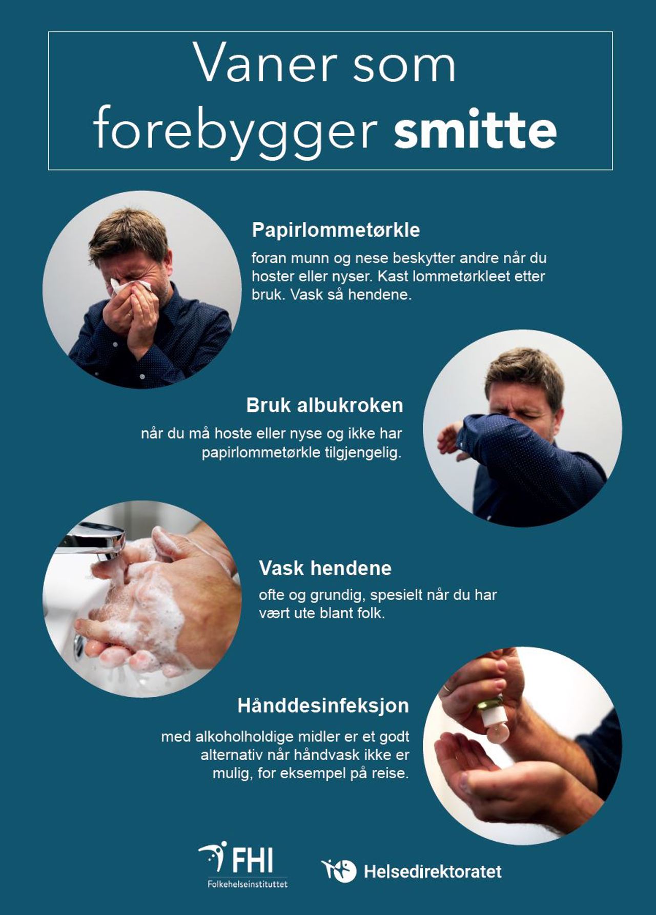 Vaner som forebygger smitte - FHI